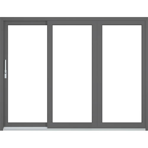 Portes-patio et portes coulissantes, PVC et hybrides (PVC & aluminium)