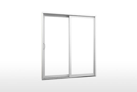 Portes-patio et portes coulissantes, PVC et hybrides (PVC & aluminium)