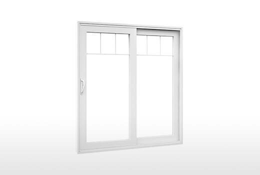Portes-patio et portes coulissantes, PVC et hybrides (PVC & aluminium)